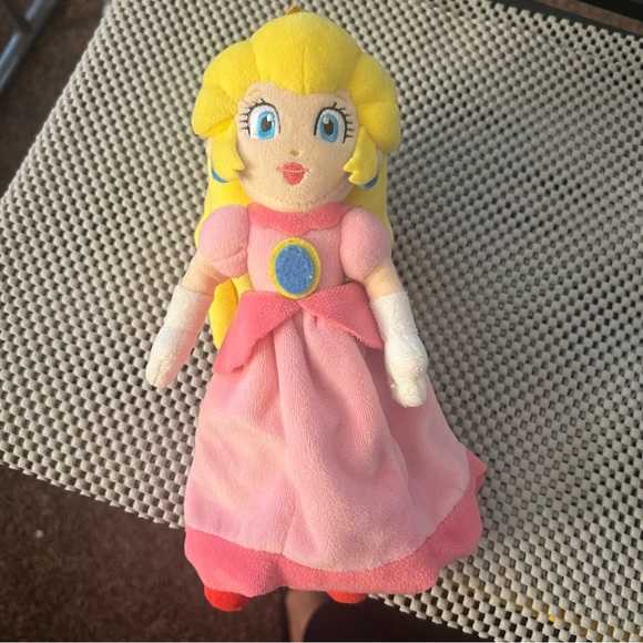 Nintendo | Toys | Princess Peach Super Mario Plush | Poshmark